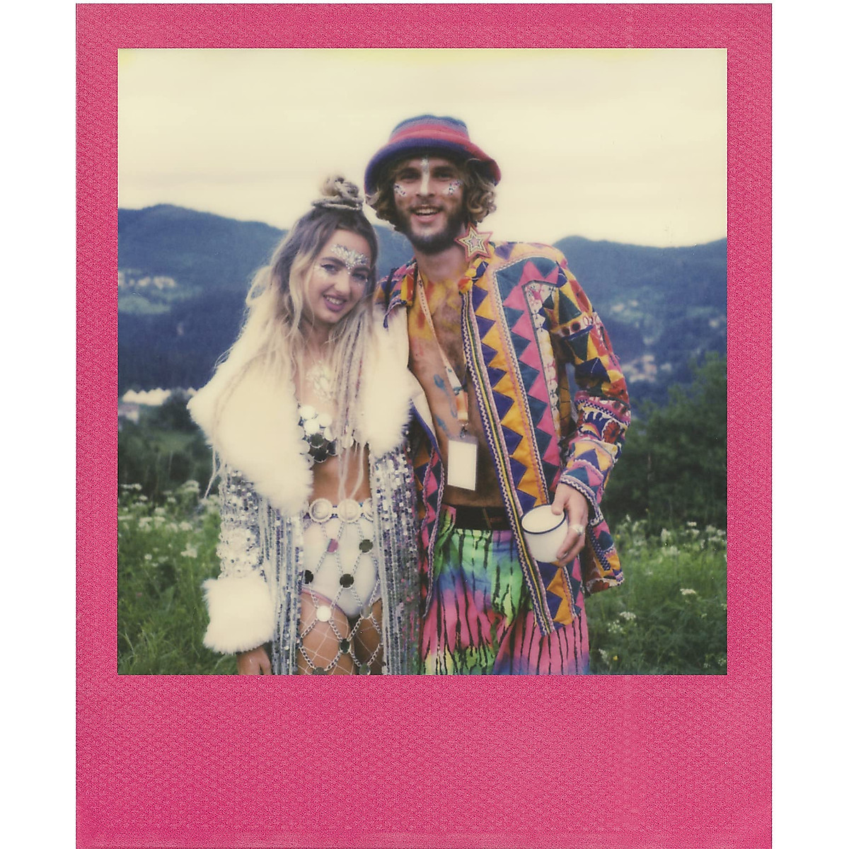 Polaroid Originals Color Frames Edition Instant Film for 600 Cameras Bundle (40 Exposures) (3216573518)