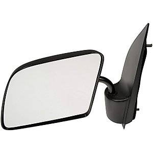 Dorman 955-004 Driver Side Manual Door Mirror Compatible with Select Ford Models, Black