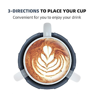 Anti-Spill Cup Holder, Drink Coaster Fits Drink for RV Home Office Outdoors with Anti-Slip Mat and Magnetic Pad