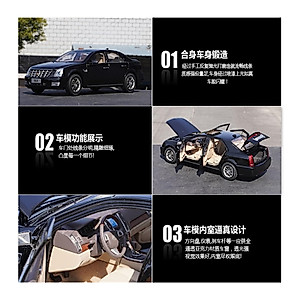 Alloy Resin Car Vehicle Model 1 18 Fit for Cadillac SLS Xts Static Diecast Scale Alloy Car Model Static Display Adult Collection Toys Festive Deluxe Gift (Color : B)
