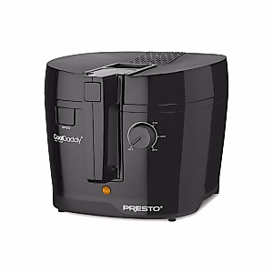 Presto 05442 CoolDaddy Cool-touch Deep Fryer - Black