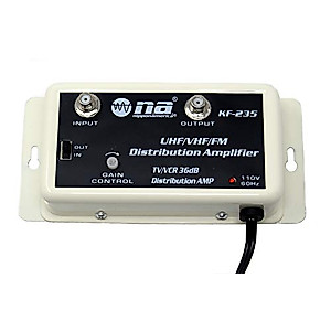 36 DB Cable Antenna Color TV Booster Signal Amplifier VHF UHF FM HDTV
