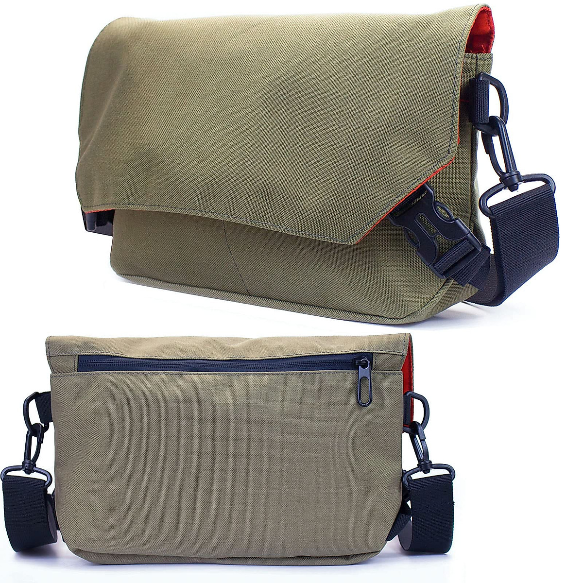 SUMGOGO Fashion Satchel Messenger Crossbody Sling Bag Shoulder Purse for Men Women, 13.1" Casual Sport Daypack Tote Backpack