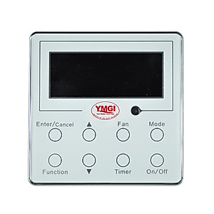 YMGI Mini Split Air Conditioner Heat Pump Dual Zone 30000 Btu Mini Split - 22 SEER 220V 1 x 12k Btu, 1 x 18k Btu Recessed Fan Coil Indoor units