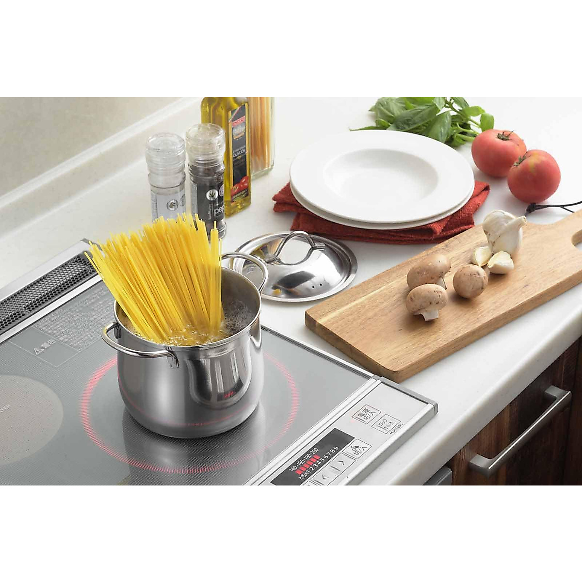 WEB Exclusive Yoshikawa 3810018 Tsubame Sanjo Induction Safe Stewing Pot, 5.5 inches (14 cm)