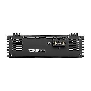 DS18 GFX-1.4K1 Car Audio Amplifier 1-Channel Class D Full-Range Monoblock 1400 Watts Rms 1-Ohm - Compact Design Easy Installation - Powerful Amp for Vehicle Sound Systems