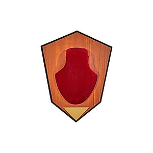 Allen Company Antler Mounting Kit with Skull Cover & Engraveable Plaque,Red,One Size,561