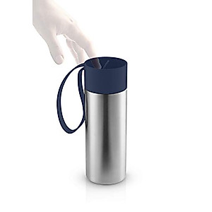 Eva Solo 350ml Stainless Steel Insulated Mug, Navy Blue, 20,7 x 7,8 x 7,8 cm