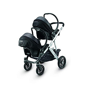 UPPAbaby Lower Infant Car Seat Adapter for Maxi-COSI, Nuna, and Cybex, Black