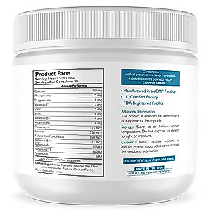 Nutrition Strength Prenatal Vitamins for Dogs to Support Development of Healthy Puppies, Promote Milk Production, with Folic Acid, Iron, Zinc, Iodine, B Vitamins for Pregnant Dogs, 90 Soft Chews