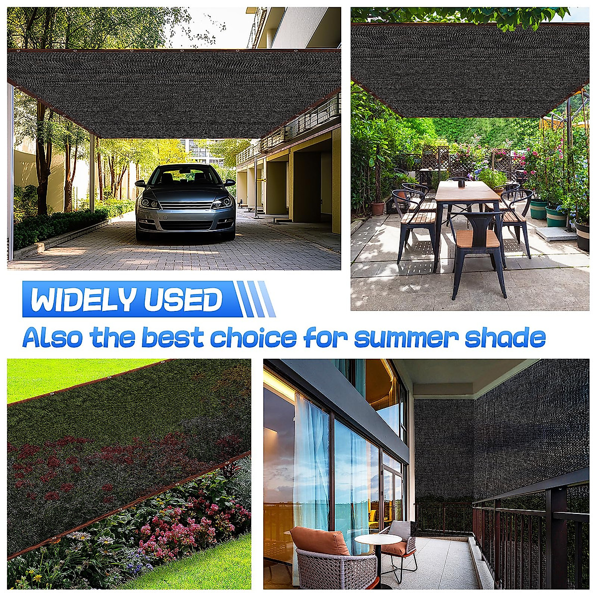 Pool Net Cover - Leaf Netting for 18 * 36ft Inground or above Ground Rectangle Pools, Pond Fine Mesh Screen for Catching Leaves Sunshade (23 * 39ft, Black)