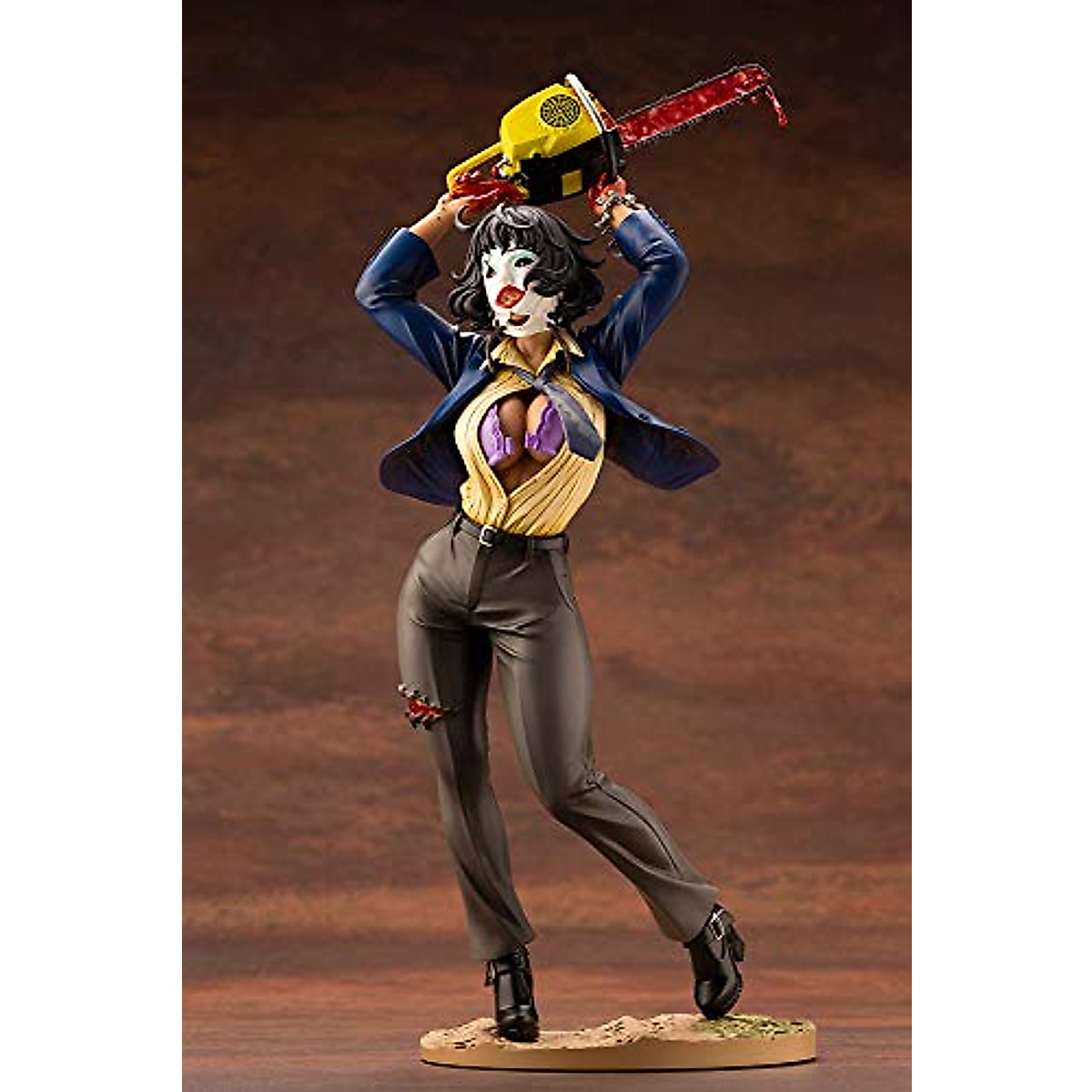 Kotobukiya The Texas Chainsaw Massacre Leatherface Chainsaw Dance BISHOUJO Statue