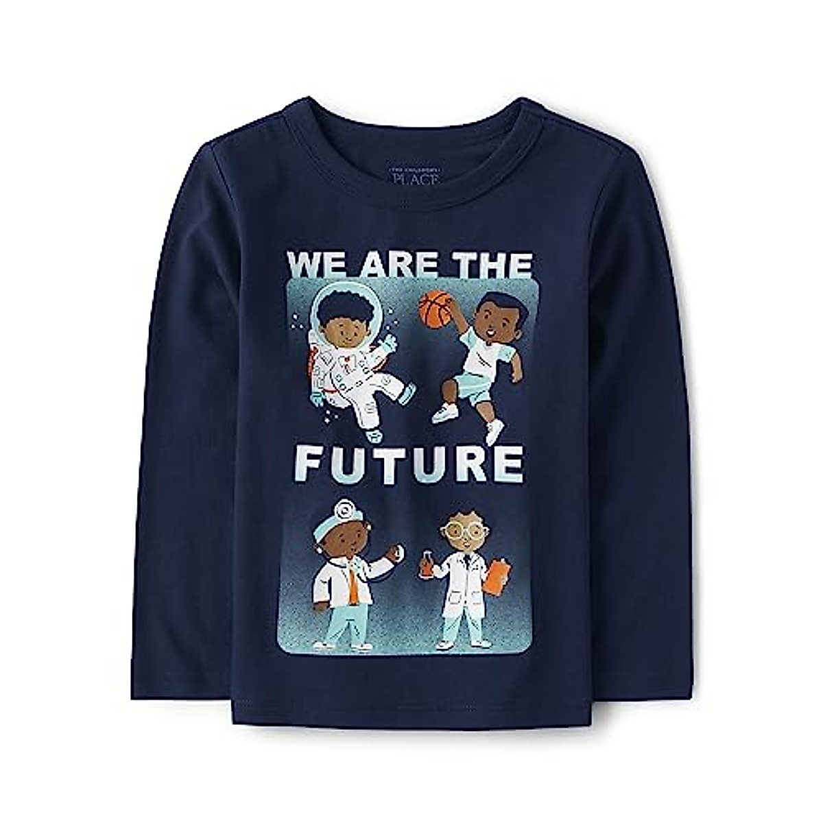 The Children's Place Baby-Boys And Toddler Boys Long Sleeve Graphic T-shirt Future Boys 3T