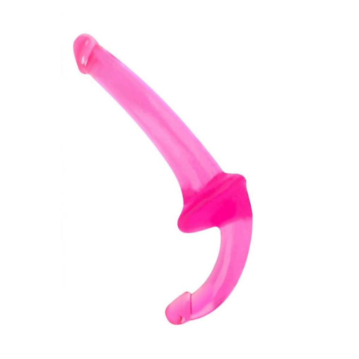 Double-Ended Silicone Suction Cup Realistic Classic Wand Pink(10.23-Inch) Game for Your Partner