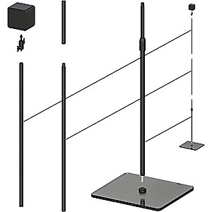 Skywin VR Glass Stand - Compatible with HTC VR Sensors - Base Station for Vive Steam VR and Rift Constellation Sensors (2-Pack)