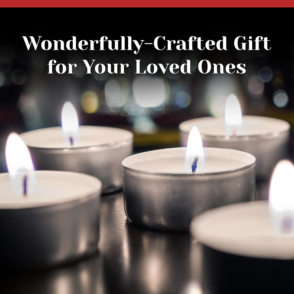 PARNOO White Tea Light Candles, 250 Pcs – 6-Hour Long Burn Time Small Candles, No Soot, Unscented with Cotton Wick in Metal Cups – Bulk Pack of Candles for Romantic Dinners, Weddings, Spas, & Hotels