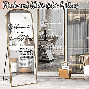 Wedding Welcome Signs Wedding Stickers Welcome to Our Love Story Sign Decals Selfie Mirror Decals for Wedding Party Borad Just Married Sign for Wedding Signage Mr and Mrs Decals Reception Decor(White)