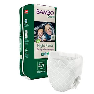Bambo Nature Premium Dreamy Night Pants: Boys 4-7 years, 10 Count