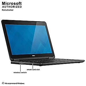 Dell Latitude E7240 Ultrabook PC - Intel Core i5-4300U 1.9GHz 8GB 128GB SSD Windows 10 Professional (Renewed)