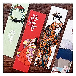 30 Pcs Vintage Japanese Style Bookmarks (Japanese Painting)