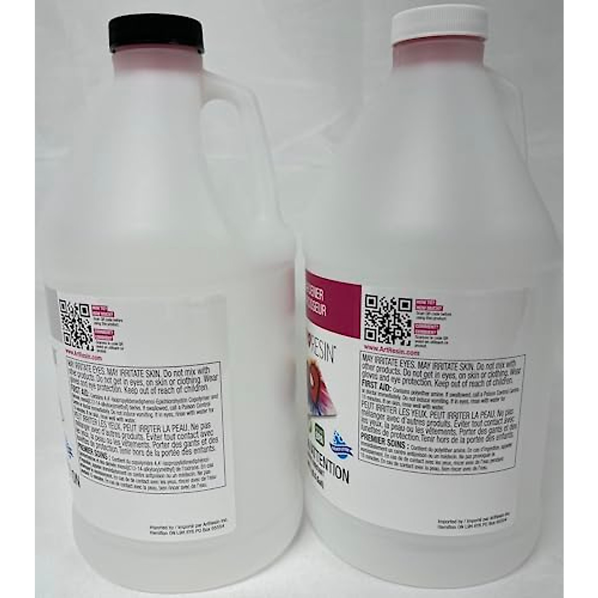 ArtResin - Epoxy Resin - Clear - Non-Toxic - 1 gal (0.5 gal Resin + 0.5 gal Hardener) (3.78L)