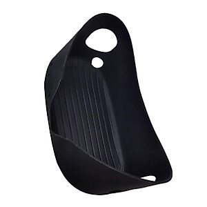 X-super Home 2021 Newest Silicone VR Shell Case for Oculus Quest 2 Soft Membrane VR Headset Protection Anti-scrach Shock-Resistant Accessories for Q2 (Black)