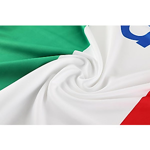 dreamecho Italy Italia Sports Soccer Football Boys Kids Youth Jersey Shirt Kit Shorts Set (Age 6-8 Yr)