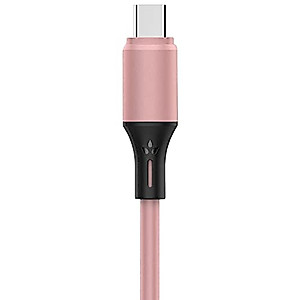 BGNTBUK External Hard Drive Cord Cable Color Cable Suitable Charging Data Charging Silicone Flash for Type-c Port Liquid Phone Mobile Line Charging Soft Fast Charging Cable C to C 100w