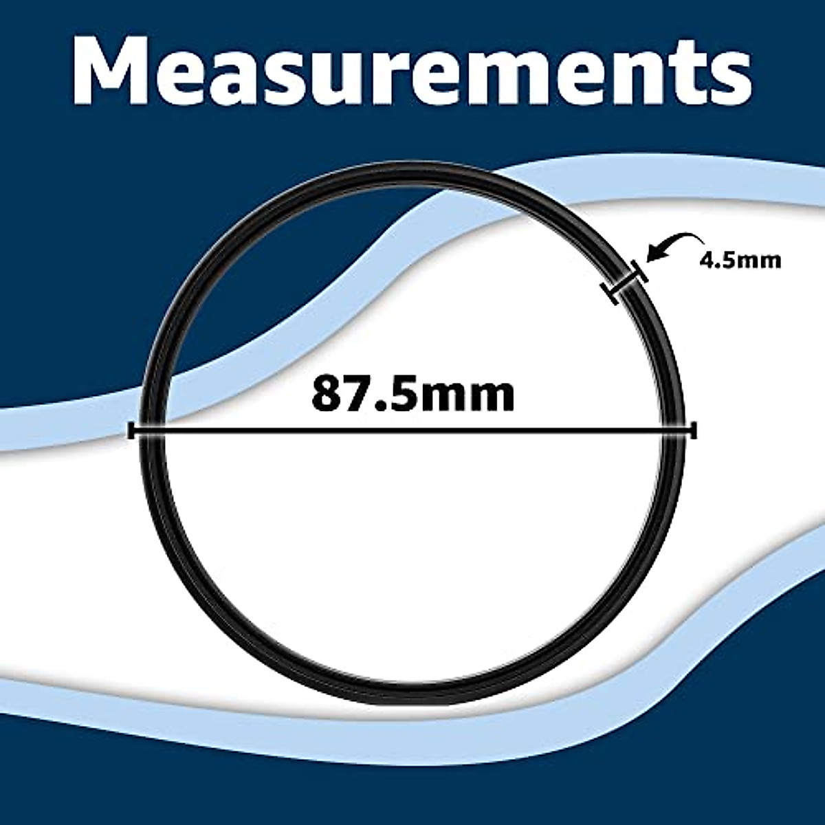 Jmoe USA Lid Gaskets Seals For Stanley 30oz and 40oz Adventure Quencher H2.0 Flowstate Tumblers | 4-Pack | Sealable Bag | Prevent Leaks, Stay Hygenic, BPA-Free Silicone, Food Grade, and Dye Free