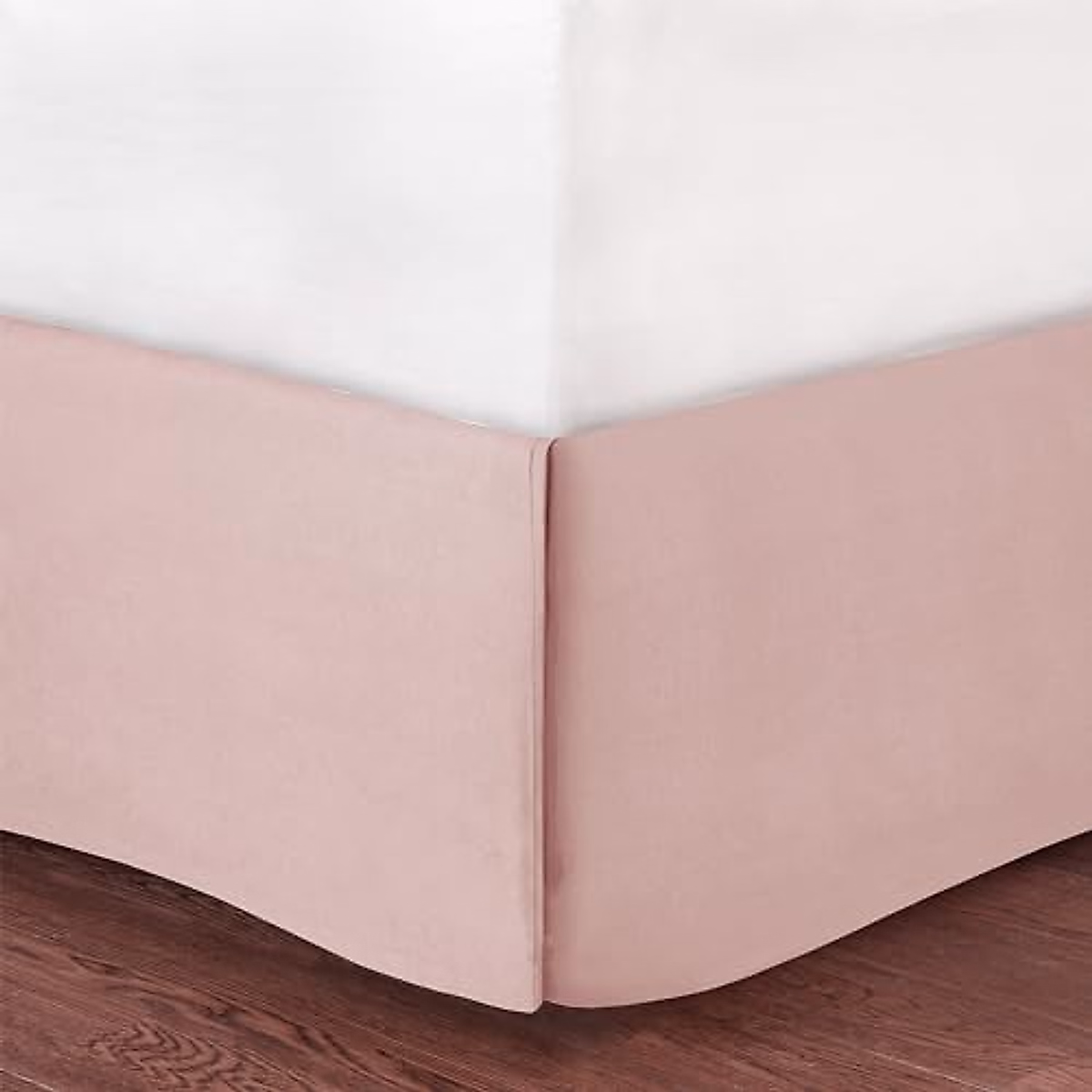 Madison Park Daybed Cover Set-Trendy Damask Quilting with Scalloped Edges All Season Luxury Bedding with Bedskirt, Matching Shams, Decorative Pillow, 75"x39", Tuscany Blush, 6 Piece