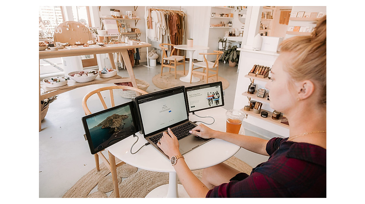 Xebec Tri-Screen 2: Portable Triple Monitor Setup