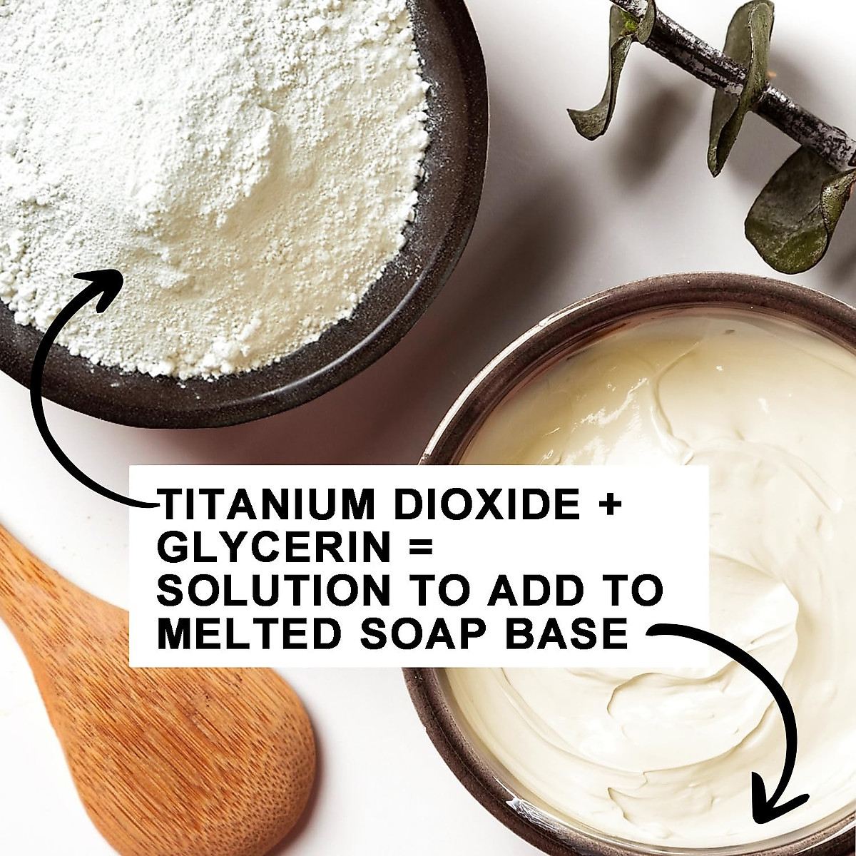 Titanium Dioxide 0.5 Lb - Pure Titanium Dioxide for Soap Making - Whitening Colorant for DIY and Crafts - Titanium Dioxide Powder - Titanium Dioxide for Soap