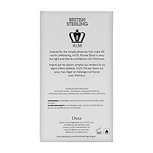 British Sterling Him Private Stock By Dana 3.8 oz Eau De Toilette Spray for Men