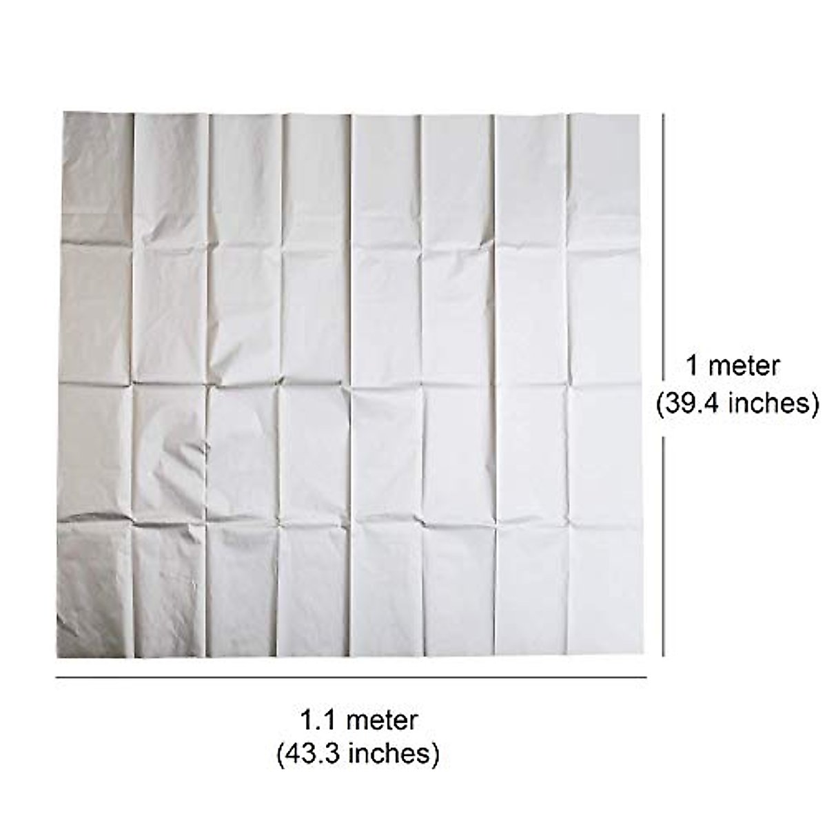 RadiArmor EMF Blocking Fabric with Extra Tape – Block Cell Phone Signals, 5G, WiFi, GPS, Bluetooth and More – Large 1 Meter Sheet (43.3” X 39.4”) and Extra 1 Meter (39.4”) EMF Blocking Tape