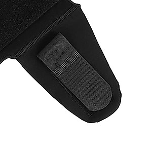 Jiawu Plantar Fasciitis Night Splint, 1 Pack Drop Foot Orthotic Brace, Improved Dorsal Night Splint for Effective Relief from Plantar Fasciitis, Achilles Tendonitis, Heel and Ankle Pain, Black (S)