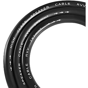 Yoico Pro 50 Feet Speakon to 1/4 Speaker Cable - 50 ft 12 Gauge Speakon to 1/4 Male Inch Audio Amplifier Connection Heavy Duty Cord - Single