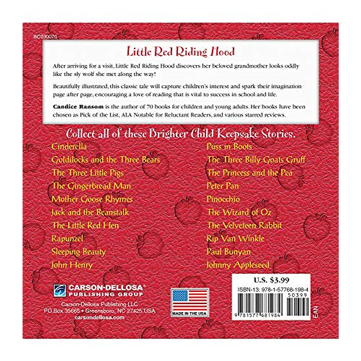 Little Red Riding Hood (Keepsake Stories)