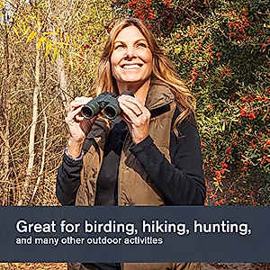 Celestron – Nature DX 8x42 Binoculars – Outdoor and Birding Binocular – Fully Multi-coated with BaK-4 Prisms – Rubber Armored – Fog & Waterproof Binoculars – Top Pick Optics