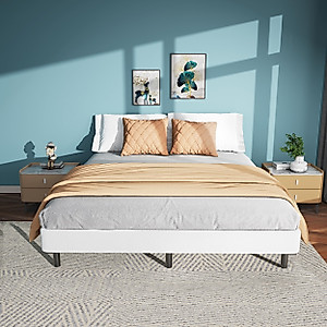 NOAH MEGATRON 7 Inch Box Spring Queen, Low Profile Metal Boxsprings/Mattress Foundation/Bunkie Board - 3000LBS Strong Steel Structure/Easy Assembly (Queen)