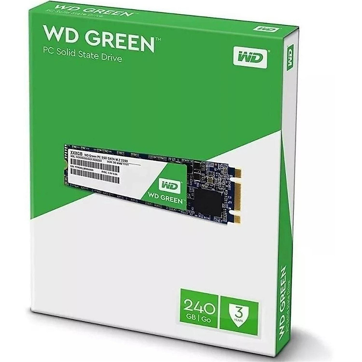 Western Digital SSD WDS240G2G0B 240GB M.2 2280 SATA 6GB S WD Green Retail
