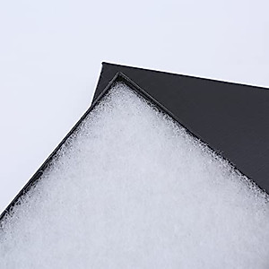 FAUVISLOVE 20-pack Cotton Filled Cardboard Paper Jewelry Box Gift Case,3.5 X3.5x1 Inch Glossy Black Jewerly Box For Necklaces And Bracelets.small Gift Boxes With Lids For Jewelry Gift Packaging.