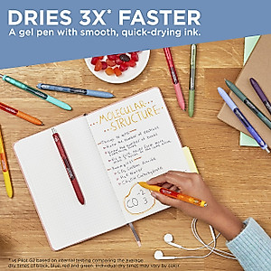 Paper Mate InkJoy Gel Pens, Medium Point, Pure Blue, 12 Count