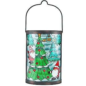 MUMTOP Solar Lanterns Outdoor Hanging Solar Lights Tree Decorative Waterproof LED Light Tabletop Lamp for Tabletop Outside Yard Patio Garden Christmas Decorations