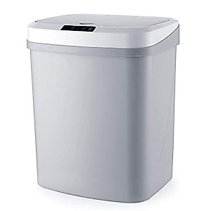 WPYYI Creative Bedroom Office Rechargeable New Plastic Smart Sensor Trash Garbage Cans Mute Automatic Trash Bin Household Paper ( Color : D )