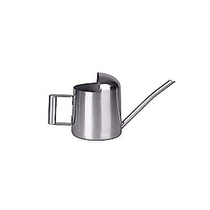 IMEEA Tiny Watering Can for Indoor Plants Bonsai Tree Stainless Steel Small Watering Can Succulents, 11oz/300ml