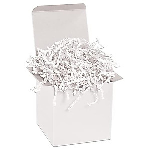 BOX USA Crinkle Paper 10 lb. White, 1-Pack | Packaging Paper for Shipping, Moving, and Storage Supplies
