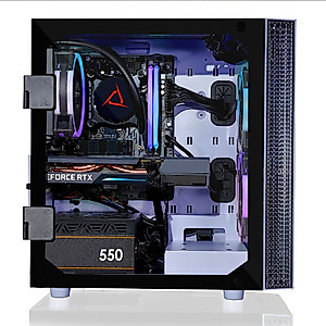 CLX Set Gaming Desktop - Liquid Cooled Intel Core i7 10700F 2.9GHz 8-Core Processor, 16GB DDR4 Memory, GeForce RTX 3060 12GB GDDR6 Graphics, 500GB SSD, 3TB HDD, WiFi, Windows 11 Home 64-bit, White
