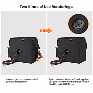 Thxbag Reel Cover for Giraffe Tools AW40 Series, UV Resistant, Waterproof,Antifreeze and Anti-Fading Cover for Wall Mounted Garden Hose Reel