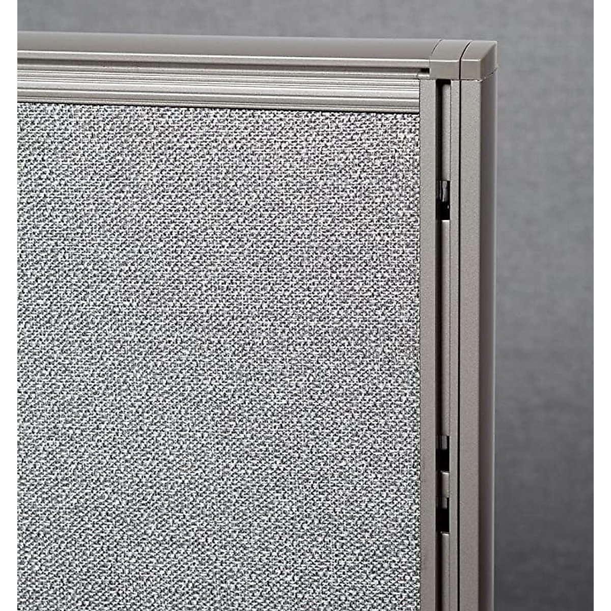 GOF 4Ft Single Office Partition, Large Fabric Room Divider Panel, Custom Built Workstation (48" w x 48" h)
