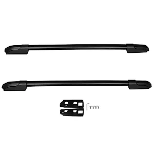ECCPP Roof Rack Side Rails Compatible for Honda Pilot 2009-2015 Cargo Racks Rooftop Luggage Canoe Kayak Carrier Rack - Max Load 165LBS Kayak Rack Accessories